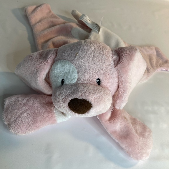 Gund | Accessories | Baby Gund Pink Satin Plush Spunky Puppy Dog ...